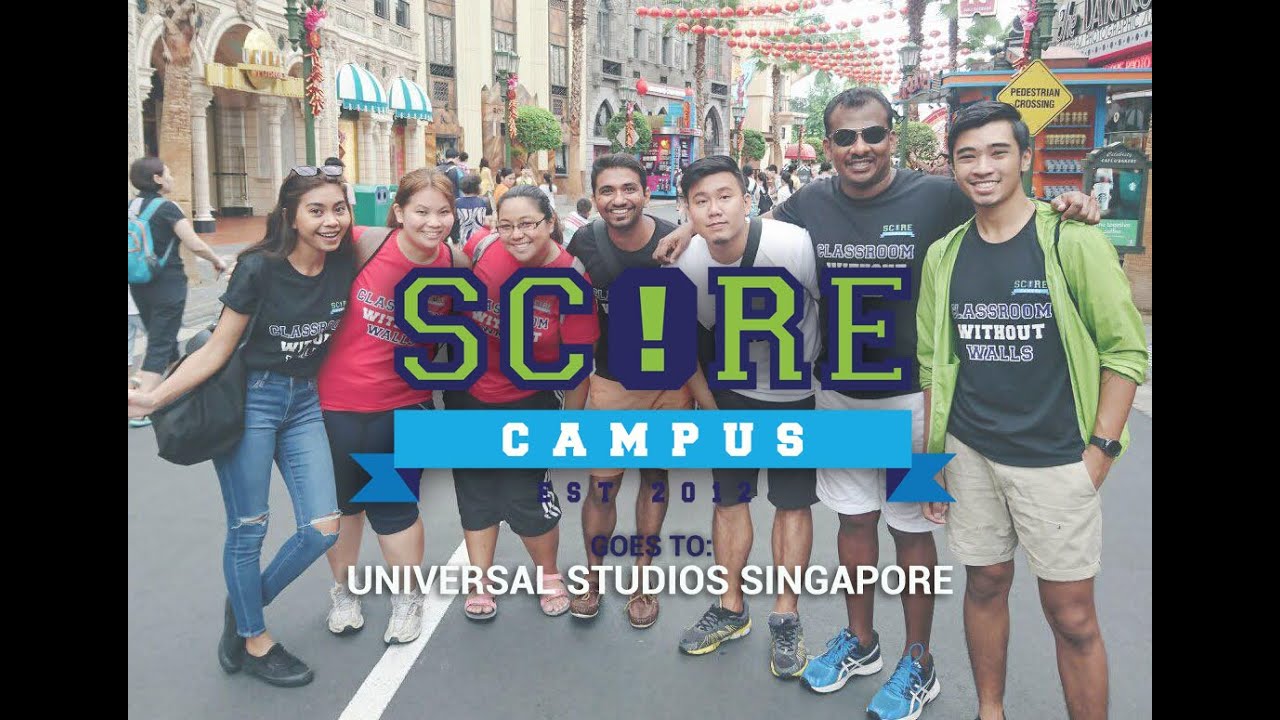 Score Campus goes to: Universal Studios Singapore - YouTube
