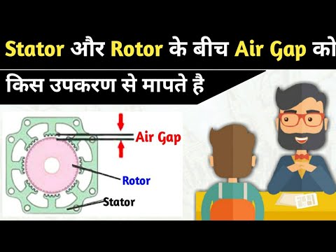 || Which Instrument Measures the Air Gap Between Stator and Rotor ...