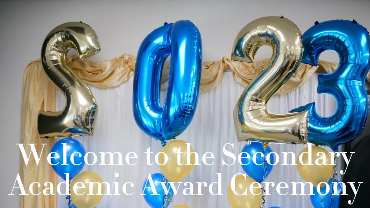 Secondary Award Ceremony 2023 - YouTube