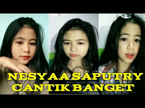 tik tok terbaru nesya saputry cantik banget