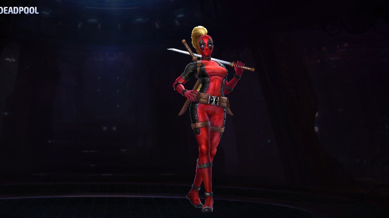 [MARVEL Future Fight] Lady DeadPool review |Primeras impresiones - YouTube