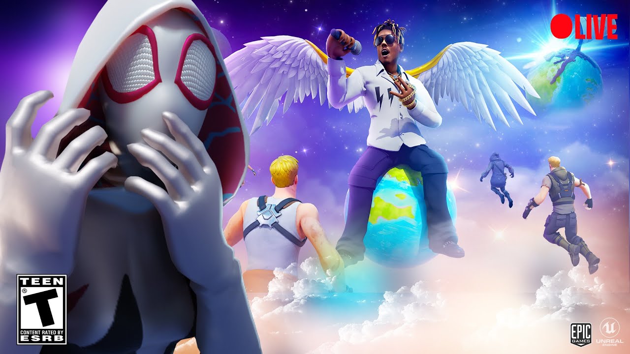 Fortnite X Juice WRLD FULL LIVE EVENT In 2024 | REACTION - YouTube