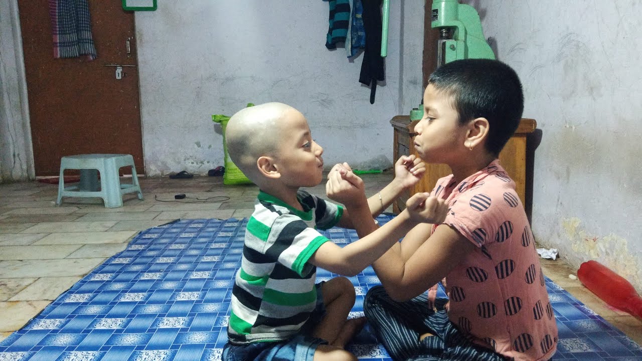 Squishy Puffy Cheeks Challenge Brother and Sister - YouTube