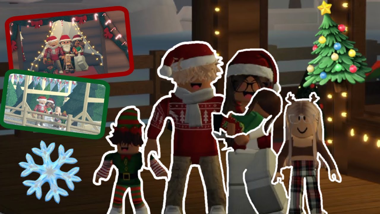 Getting a Tree + Winter Festival 🎄 ️ (Roblox, Bloxburg, Voice Roleplay ...