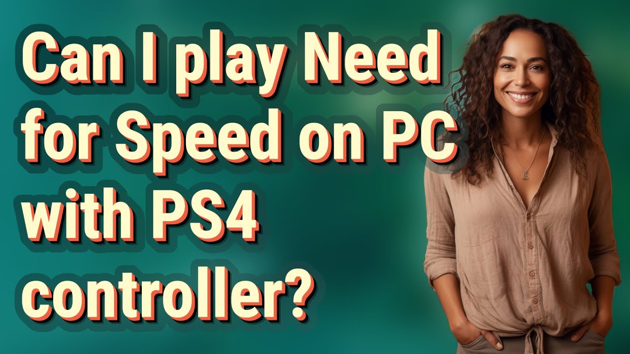 Can I play Need for Speed on PC with PS4 controller? - YouTube