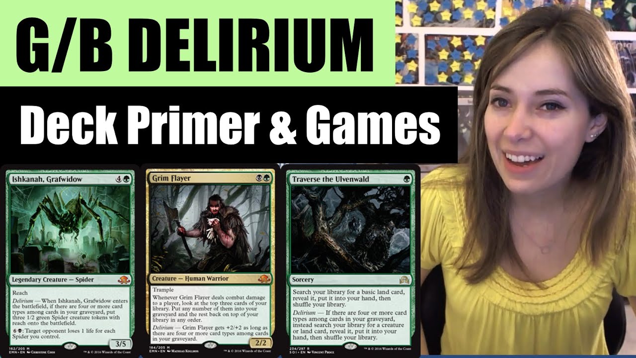 Green/Black Delirium by Sam Pardee - Protour Gauntlet / Magic: The ...