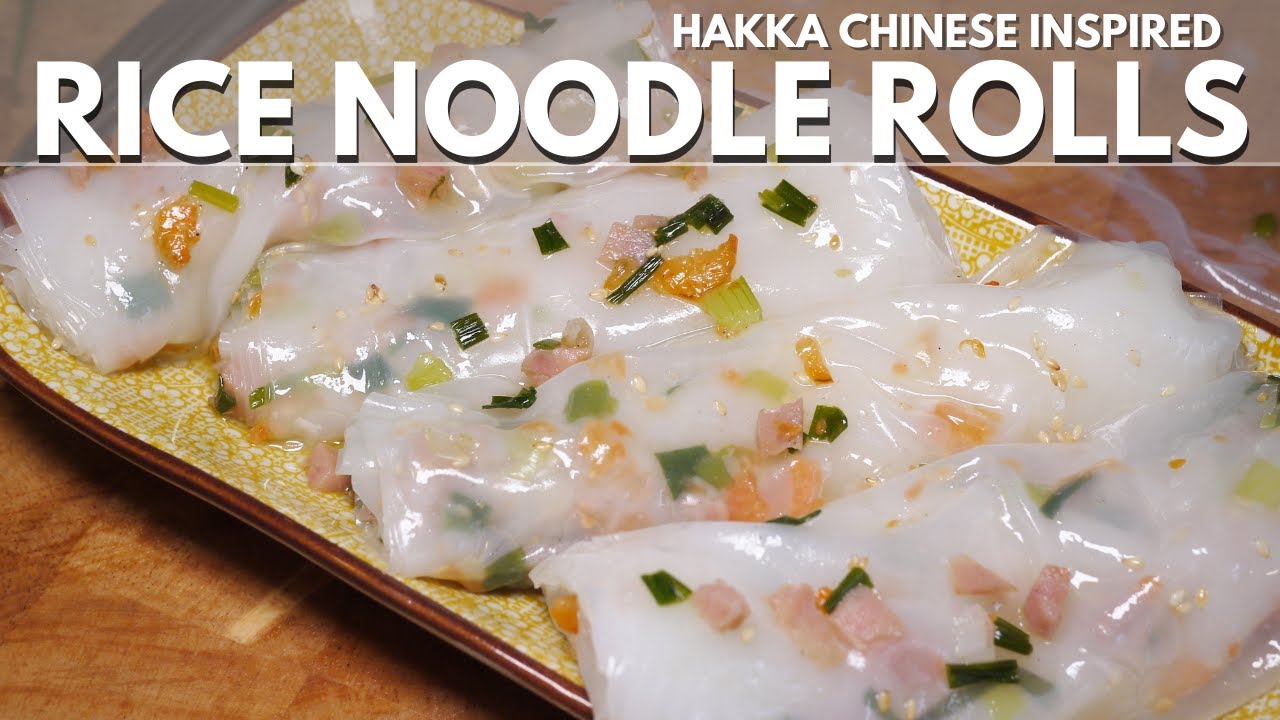 EASY Chee Cheong Fun [Probably 1000 Calories] | Wally Cooks Everything ...