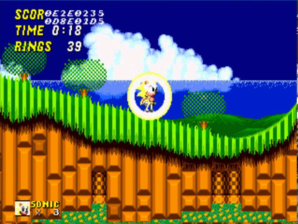 Sonic 2 Yellow Sonic Glitch Tutorial - YouTube