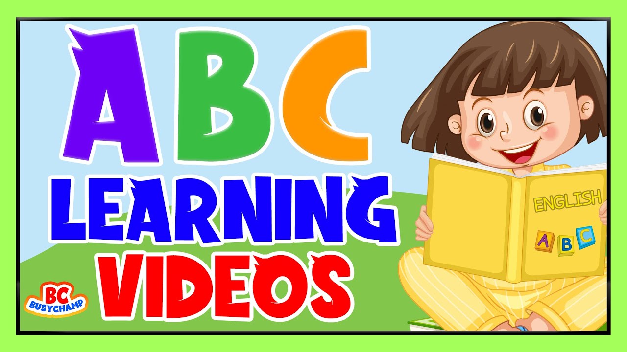 Toddlers Learning Alphabet | ABC Learning Videos For 3 Year Olds ...