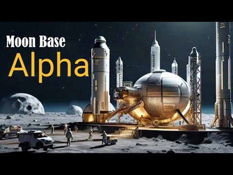MOONBASE Alpha:How SpaceX Will Build Alpha Moon Base - YouTube