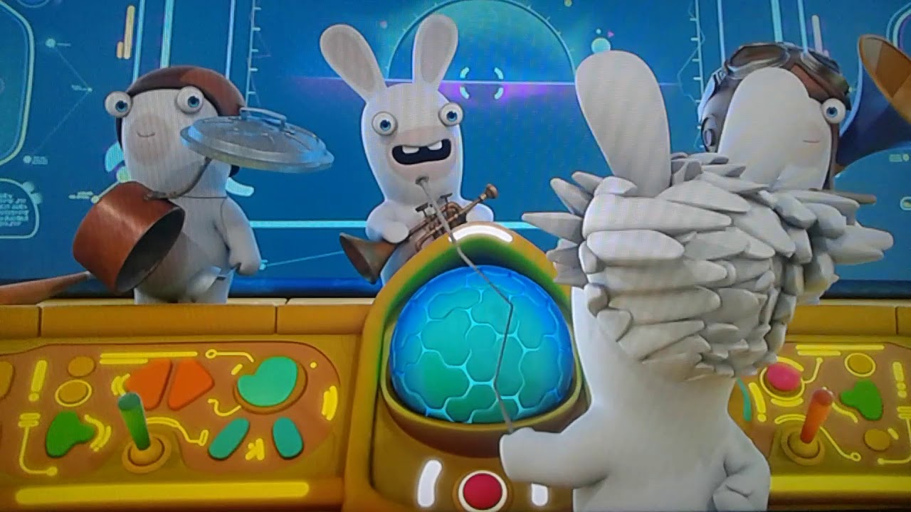 Rabbids invasion: season 4: rabbid as a doorknob - YouTube
