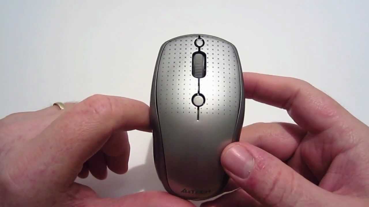 A4Tech G9-530HX DustFree Wireless Mouse Review - YouTube