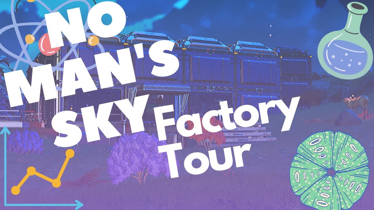 No Man's Sky Oxygen & Indium factory Tour - YouTube