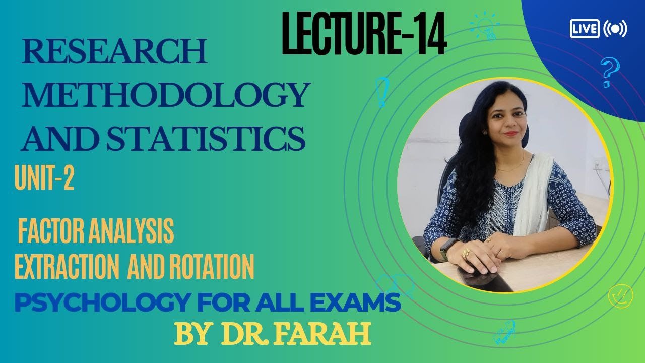 Unit-2 Understanding Statistics - Factor Analysis, Meaning, Types ...