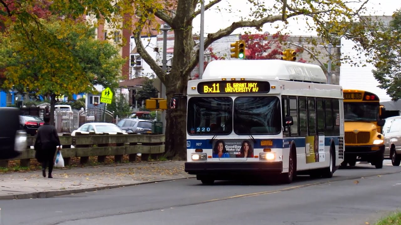 MTA New York City Bus: 2011 New Flyer C40LF CNG #327 on the Bx11 Bus ...