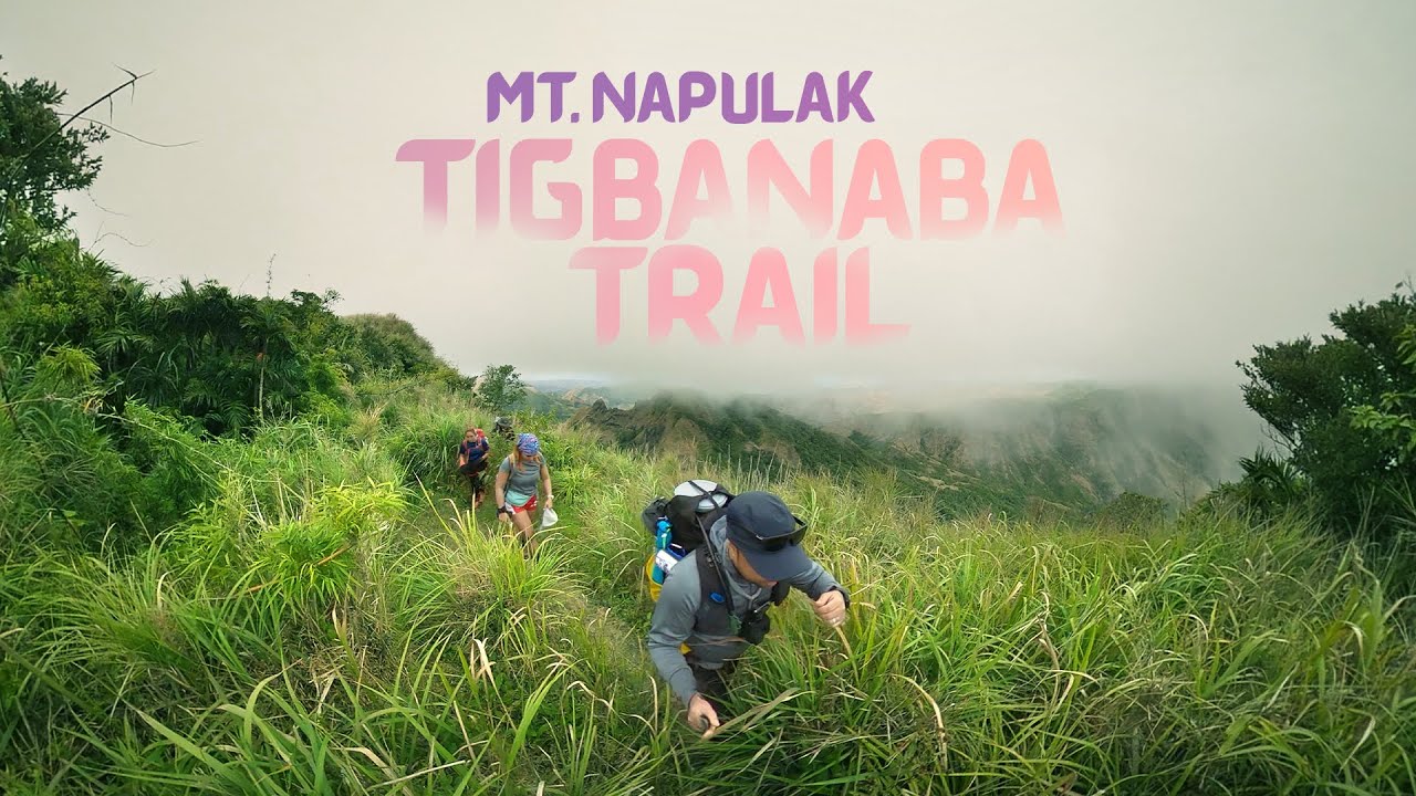 Mt. Napulak Tigbanaba Trail Descent - Silent Hiking Video - YouTube