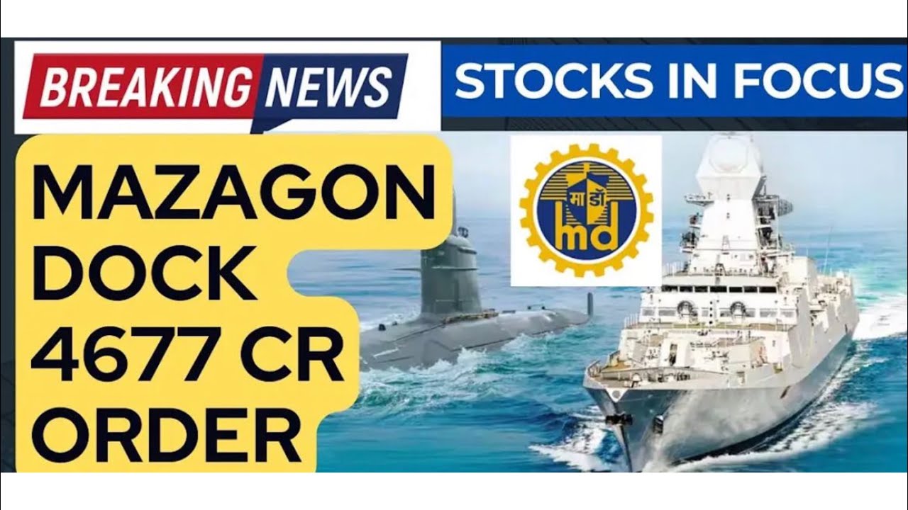 Mazdock (Mazagon Dock Shipbuilders limited) share analysis - YouTube