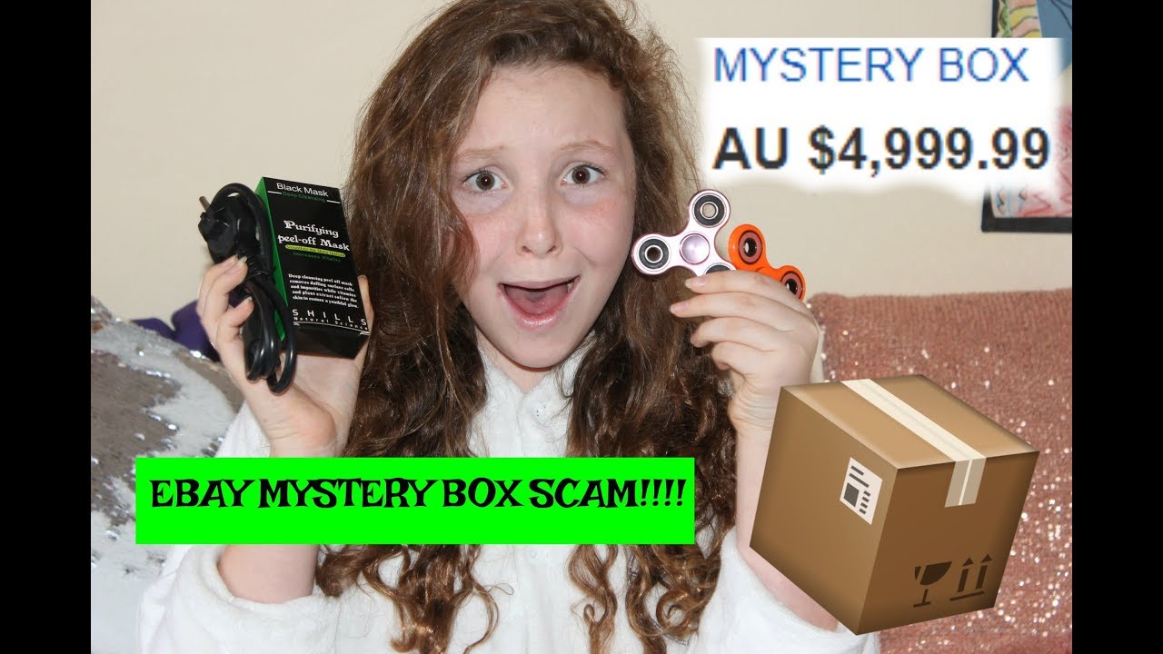 EBAY MYSTERY BOX SCAM (and fidget spinners) - YouTube