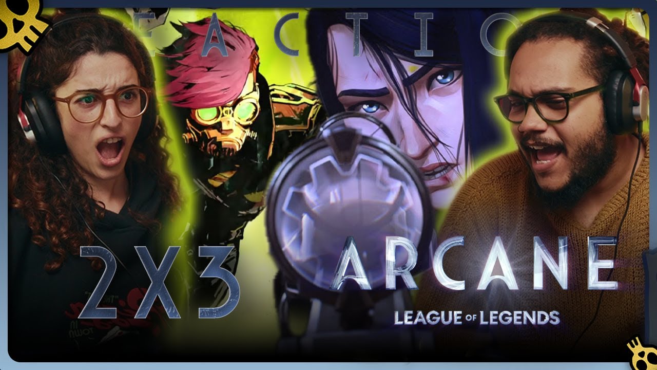 Jinx Faces Off with Vi! | ARCANE 2x3 | Reaction | First Time Watching - YouTube
