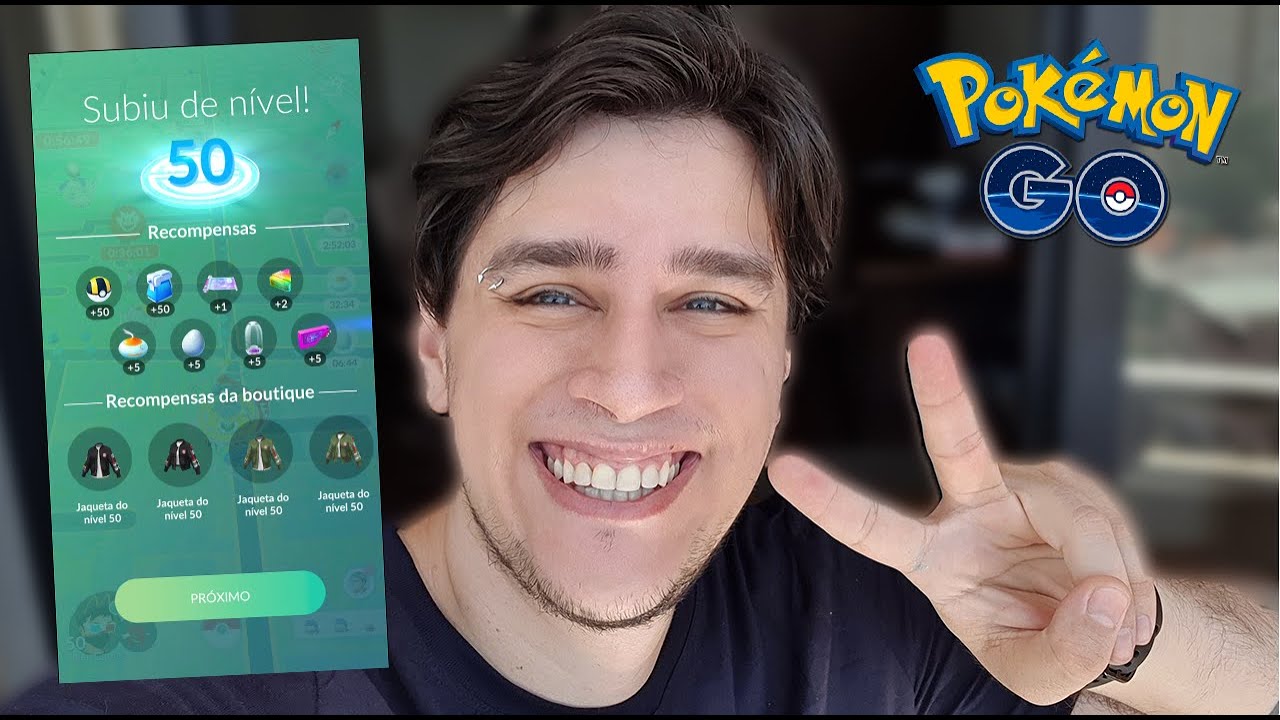 CHEGAMOS AO LEVEL 50 NO POKÉMON GO - YouTube