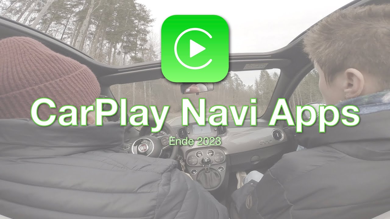 CarPlay Navi Landschaft per Ende 2023 - YouTube