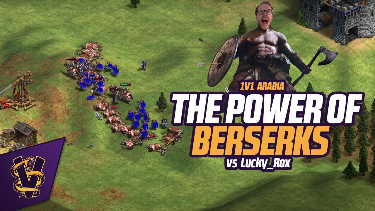 The Power of Berserks | 1v1 Arabia vs Lucky_Rox - YouTube
