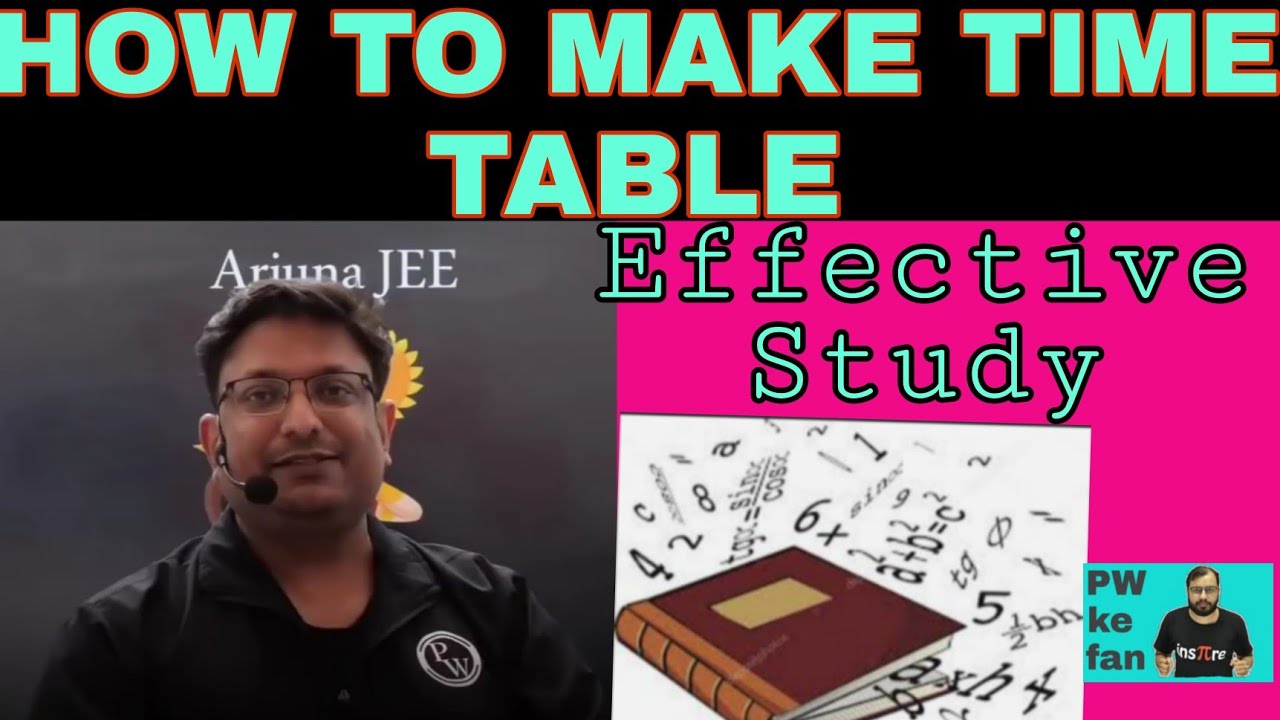 HOW TO MAKE TIME TABLE Best Study Time Study Motivation By Ashish how-to-make-time-table-best-study-time-study-motivation-by-ashish