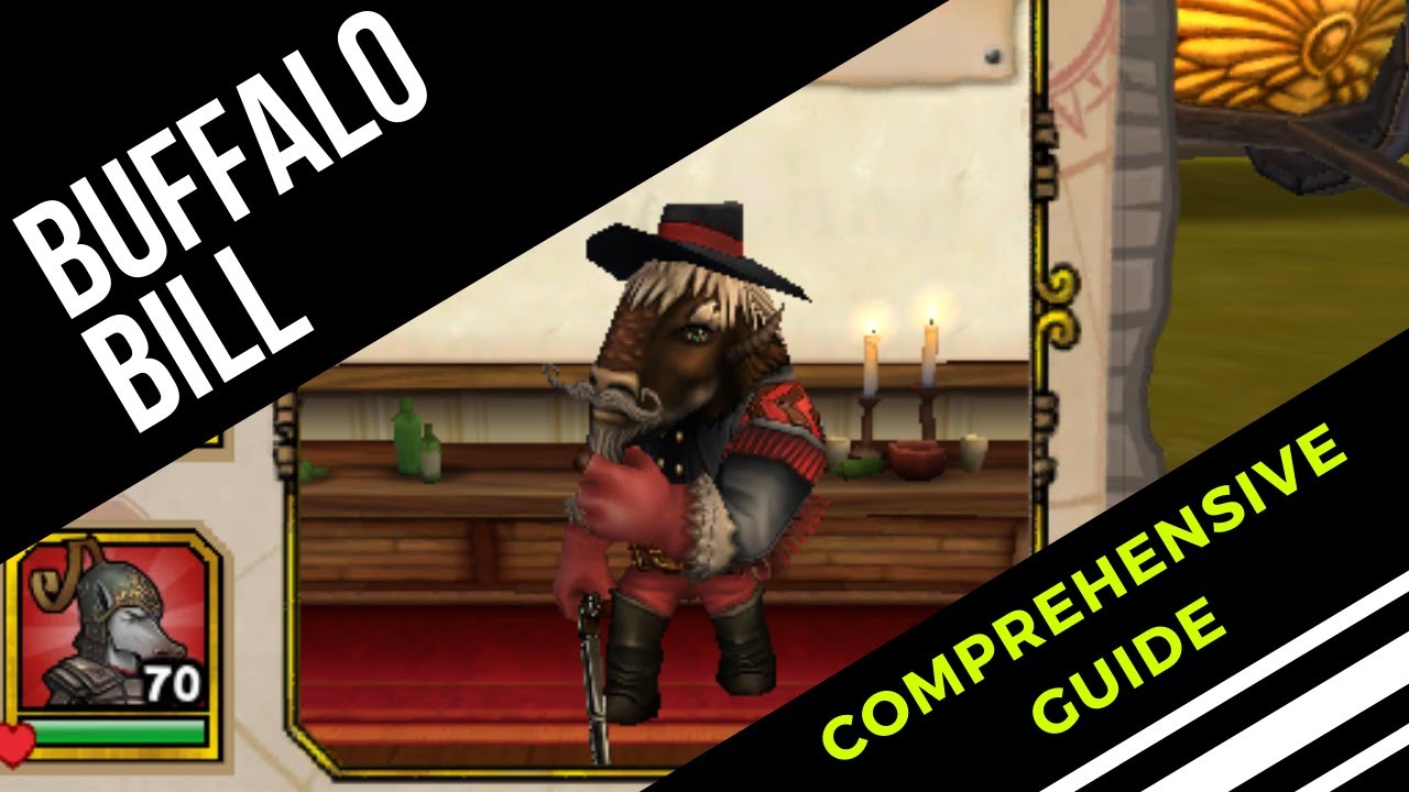 Pirate101 - Ultimate Buffalo Bill Bison Marshal Companion Guide ( Fall ...