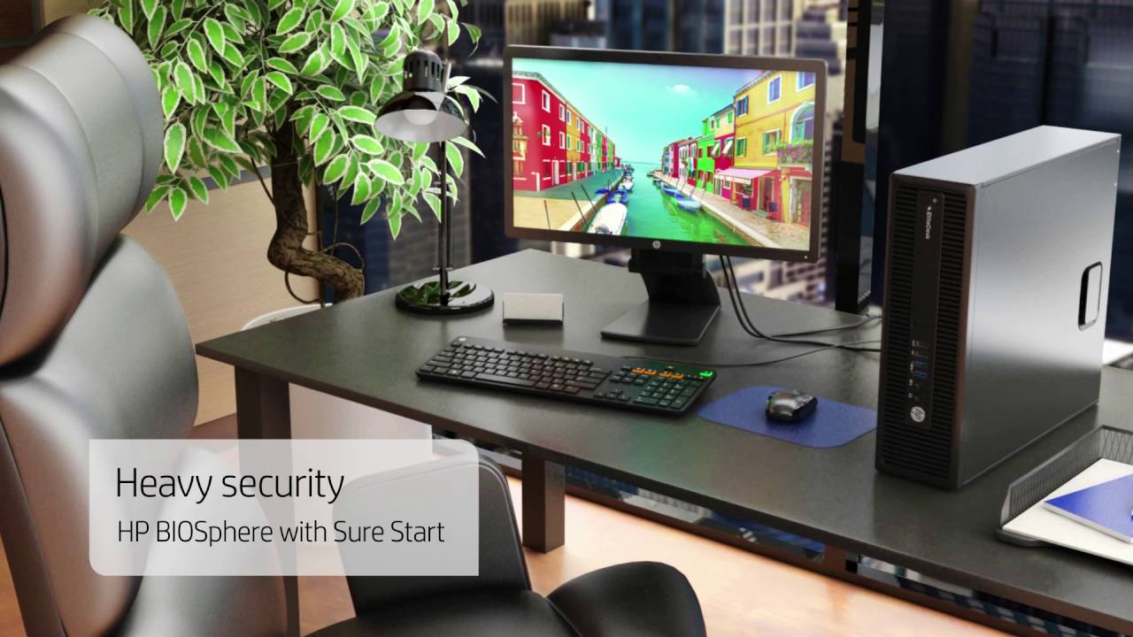 HP EliteDesk 705 G2 Small Format Factor 30 second demo - YouTube