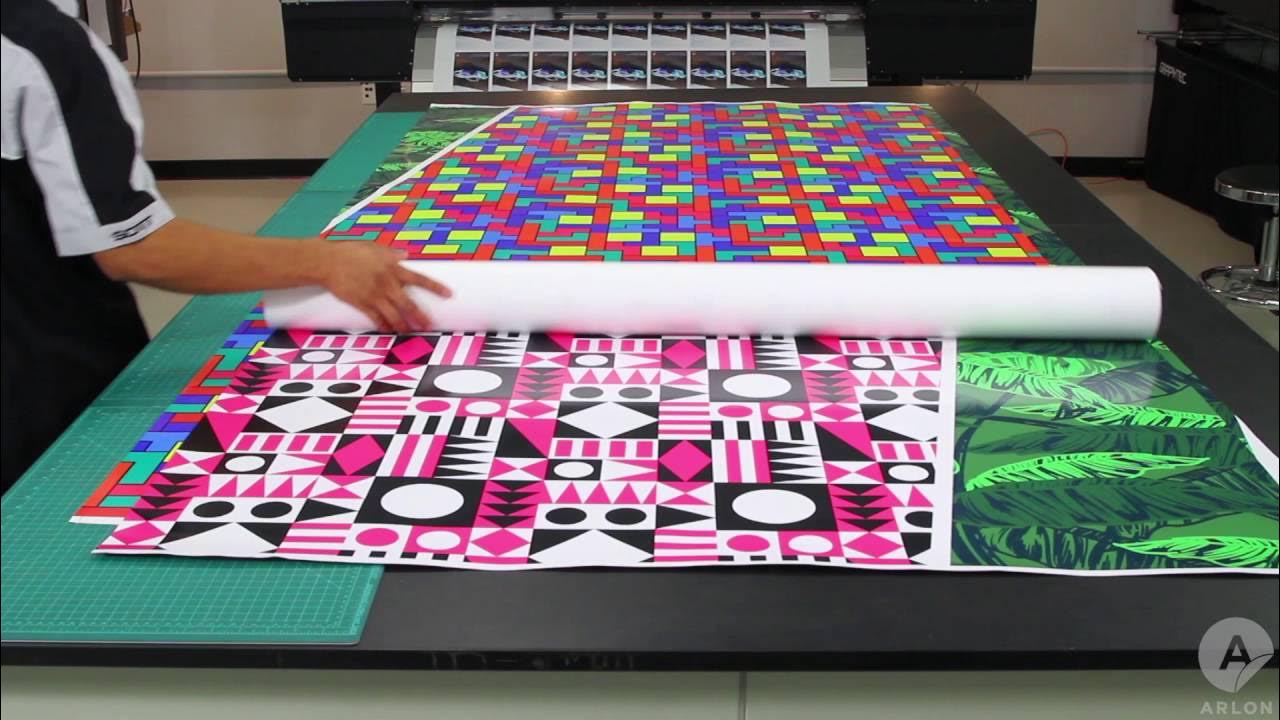 Tiling for Large Wall Graphics - YouTube