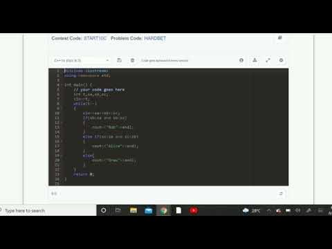 Hardest Problem Bet codechef starters 10 - YouTube