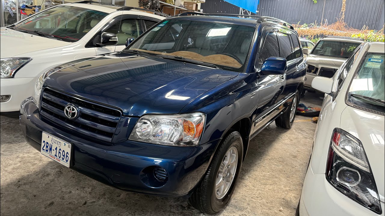 Highlander 06 V4ប៉ុង1កៅអី3ជួរសុីន1ជុំម្ចាស់ដេីមស្អាតខ្ចី/$16,800 ...