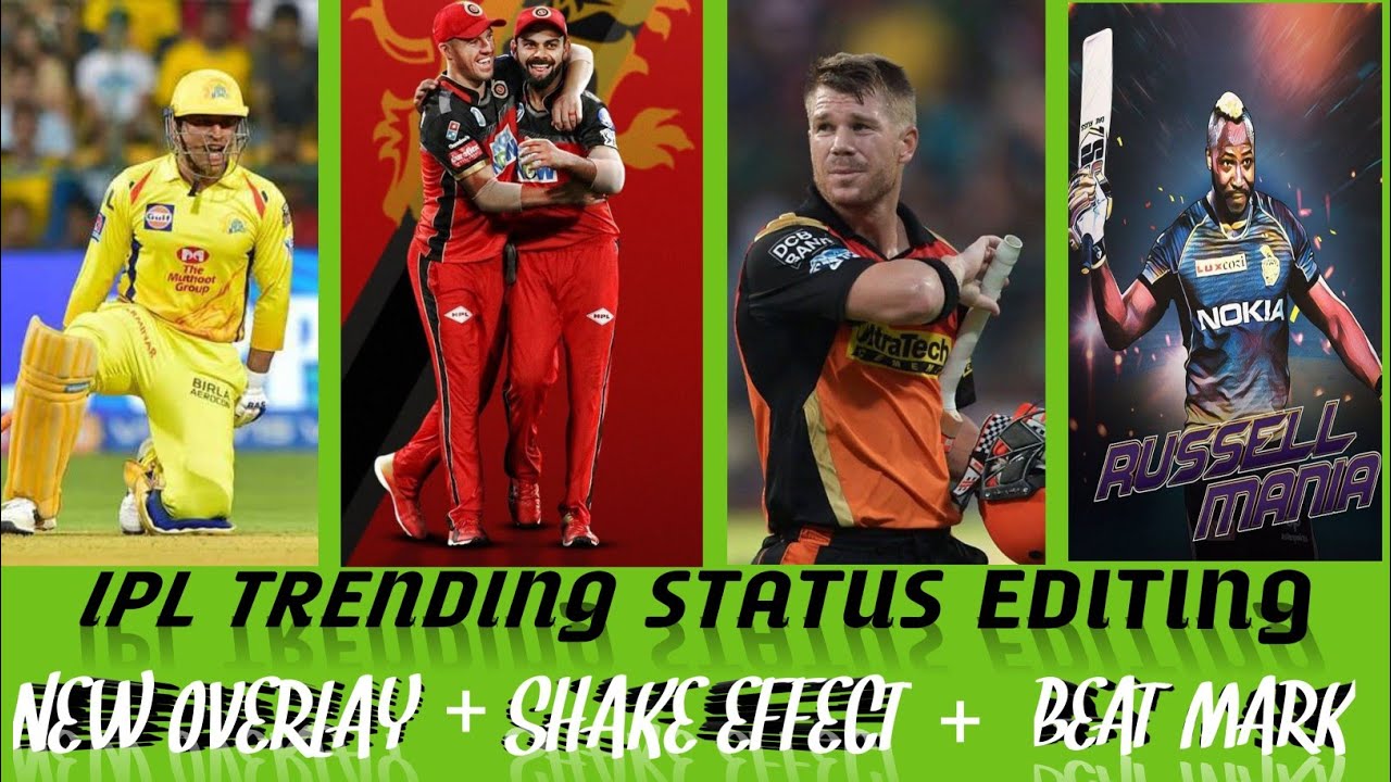 IPL status editing tutorial 2021/New status for ipl coming soon/ipl ...