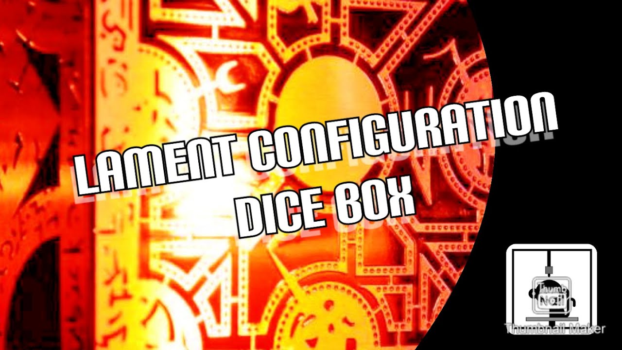 Lament Configuration Dice Box - YouTube