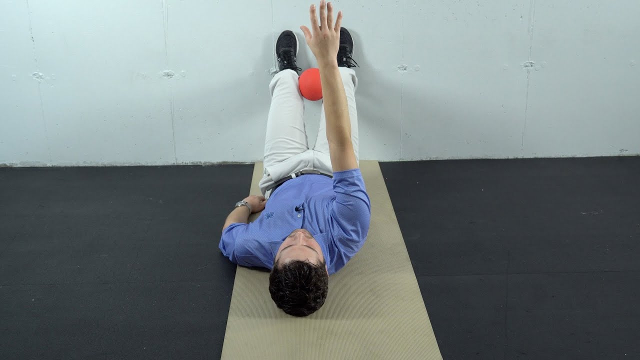 90-90 Single Arm Reach - YouTube