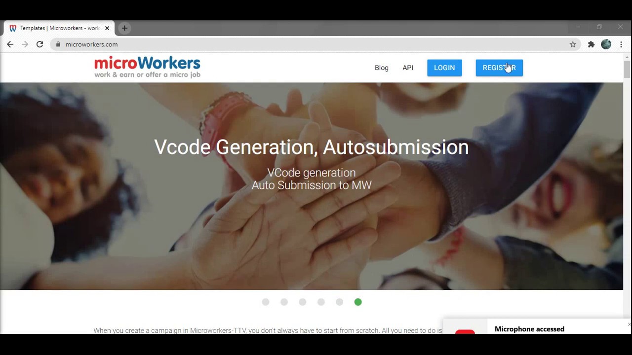 How to sign up /Register on microWorkers.!!! - YouTube