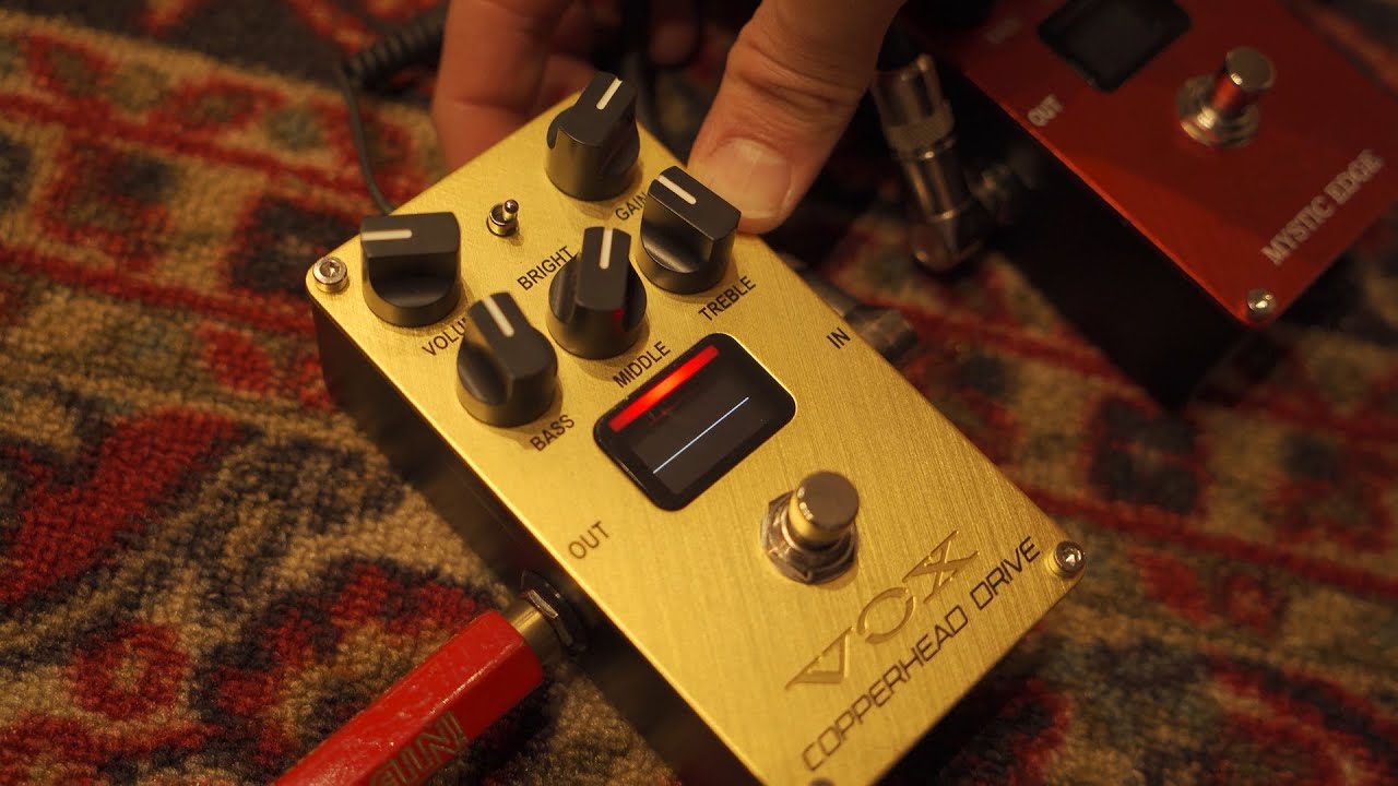 VOX VALVENERGY Nutube Preamps: Sound Demo (Standard Modus) - YouTube