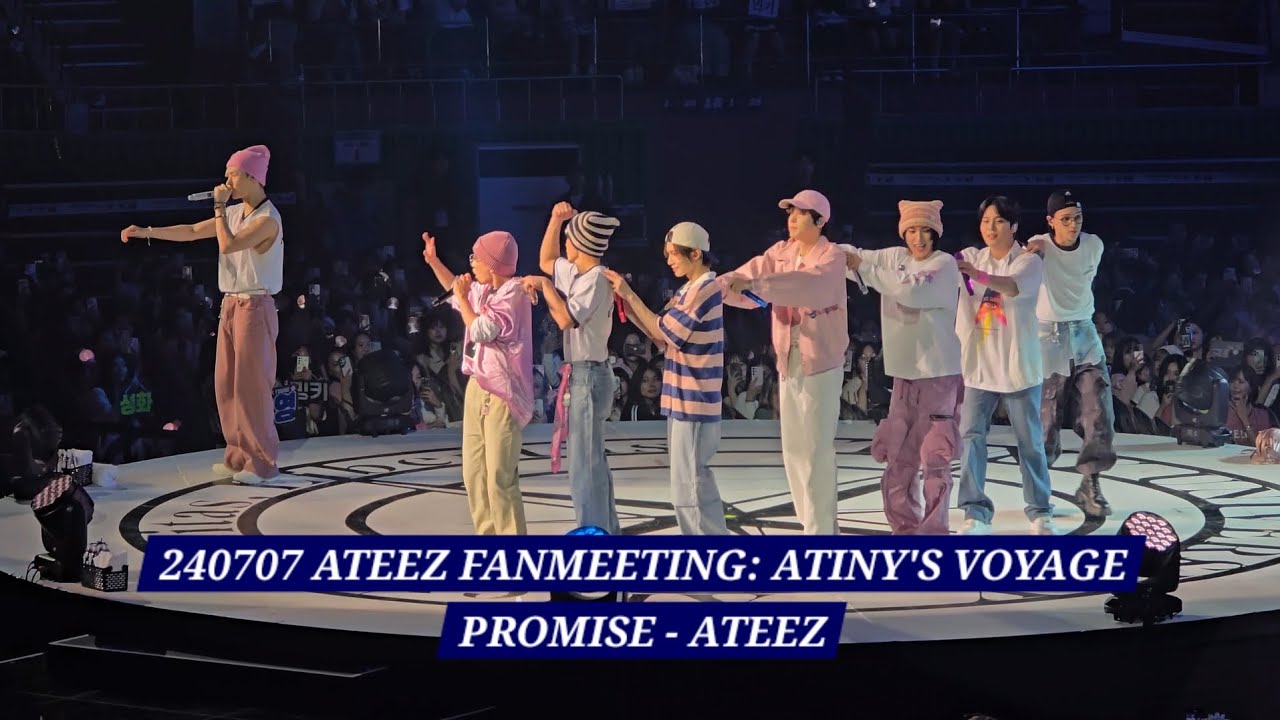 Promise — ATEEZ [240707 ATEEZ Fanmeeting: ATINY's Voyage in Seoul ...