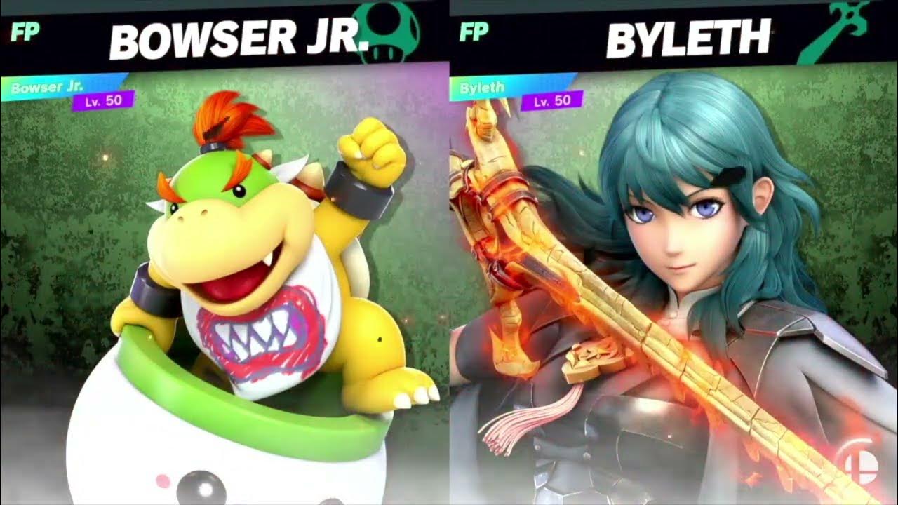 Super Smash Bros Ultimate Amiibo Fights 9pm Poll Bowser Jr vs Byleth - YouTube