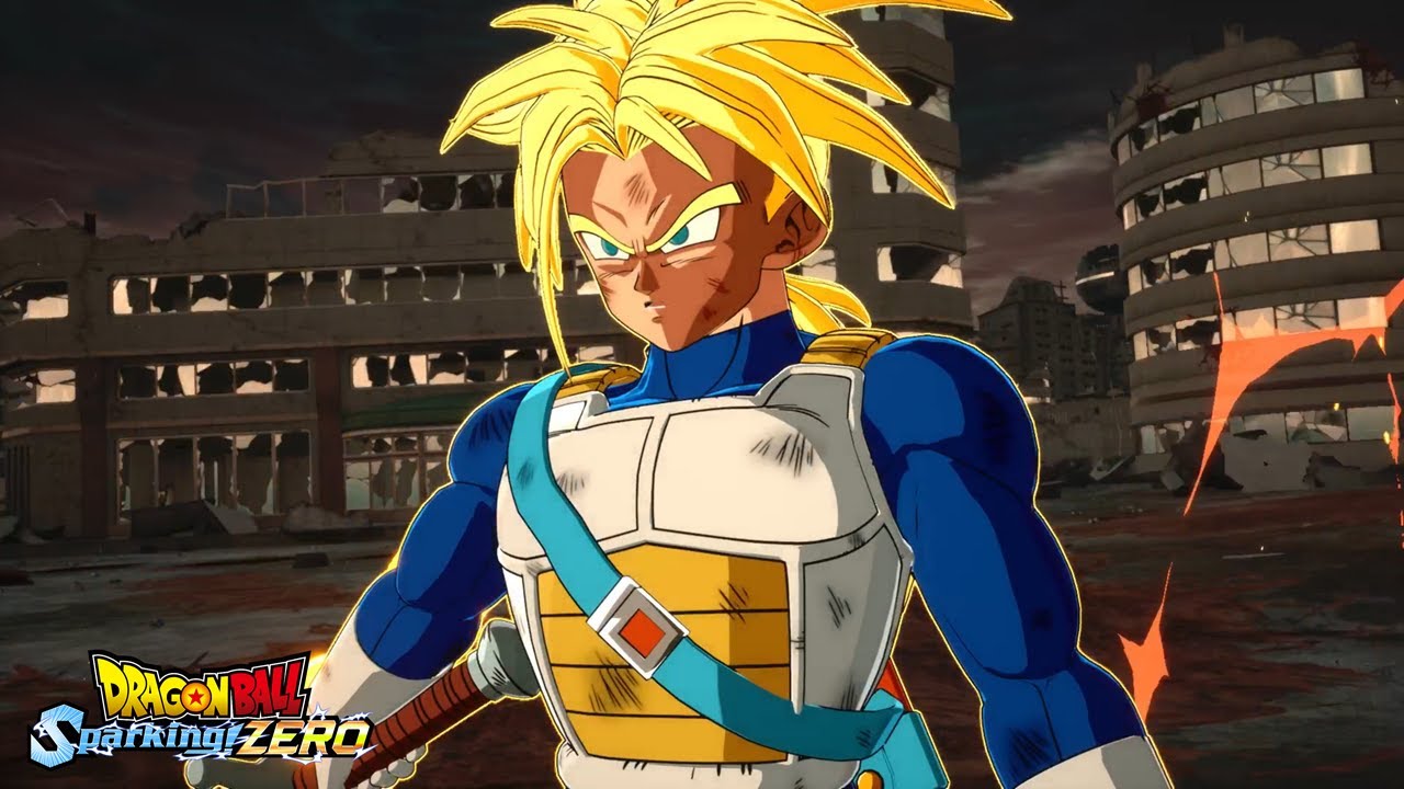 Sparking Zero Mods - Trunks (Sword) (Long Haired) VS The Androids - YouTube