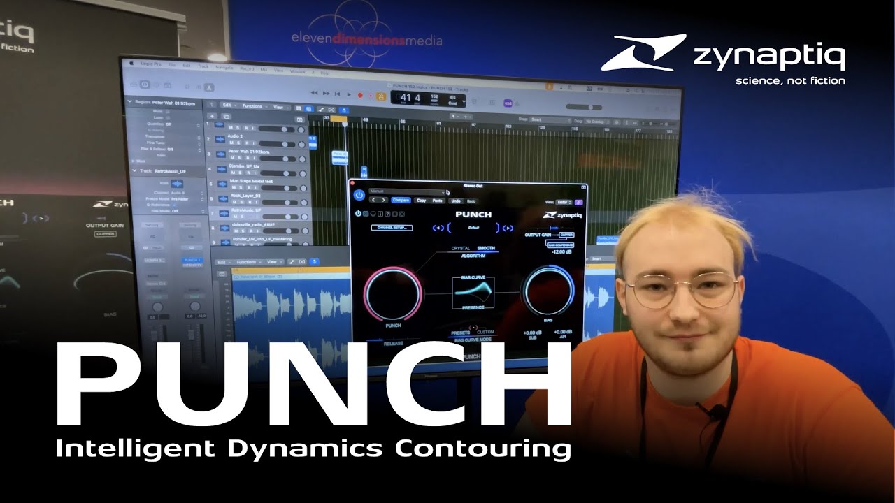 Zynaptiq PUNCH Demo @ 2025 NAMM Show - YouTube