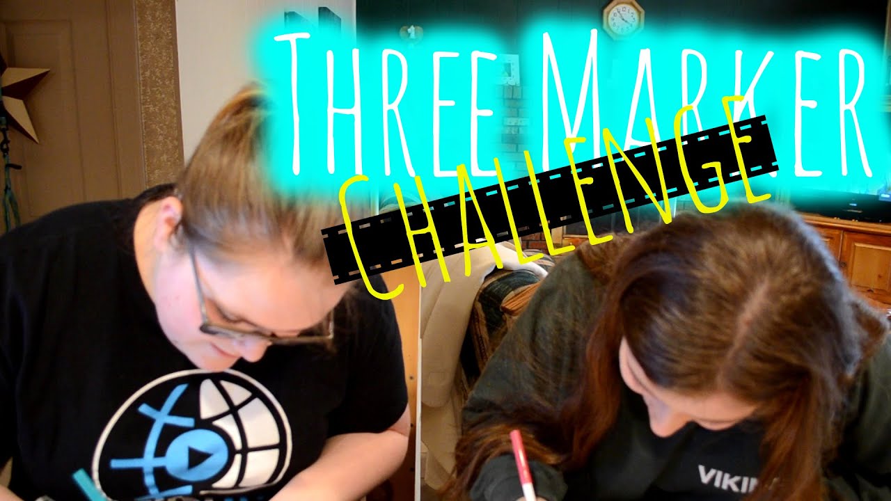 THREE MARKER CHALLENGE - YouTube