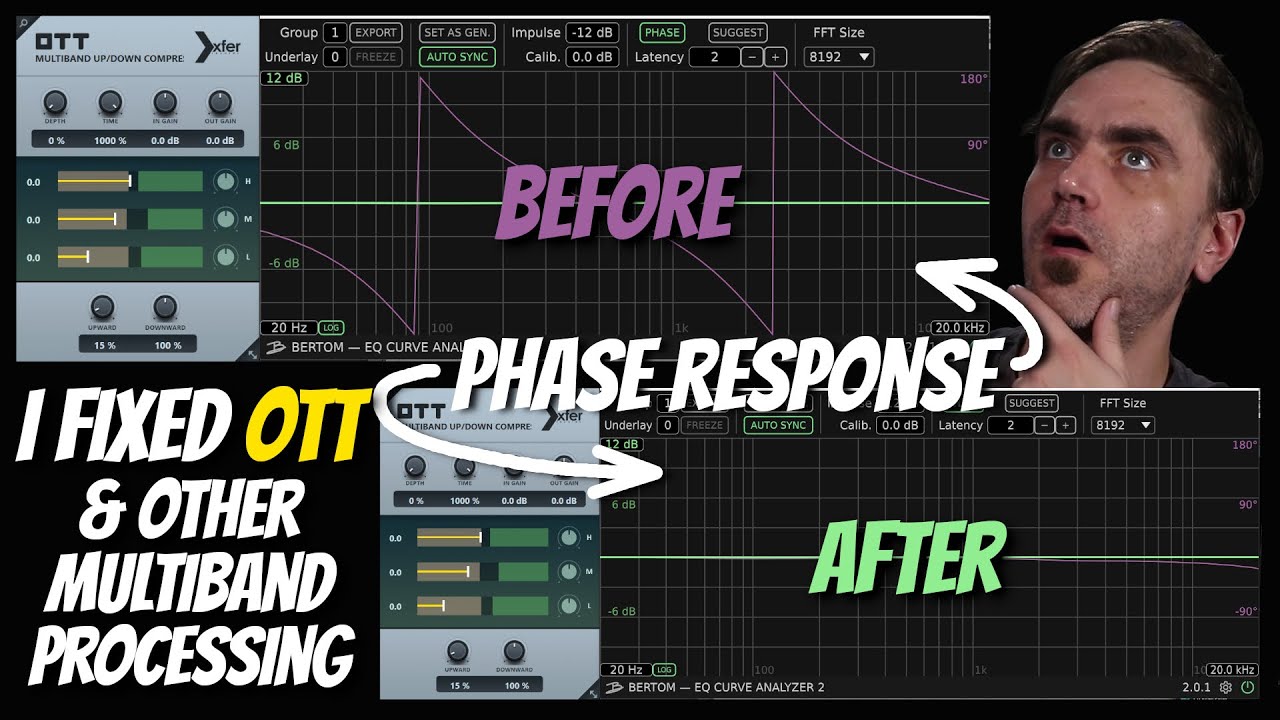 Fixing The "Negative" Phase Effects Of Multiband Processing (Fixing OTT ...