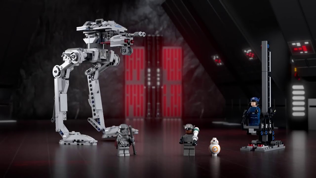 LEGO 75201 First Order AT-ST - LEGO Star Wars - YouTube