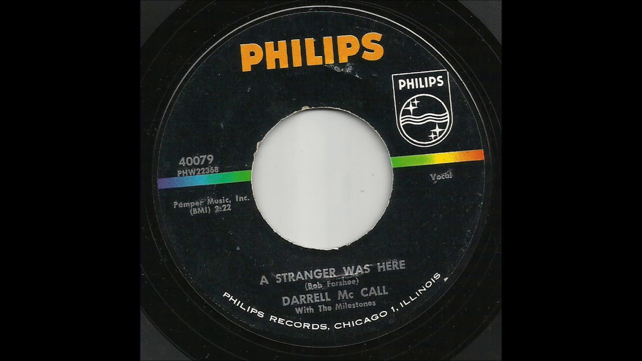 Darrell Mc Call & The Milestones - A Stranger Was Here - YouTube