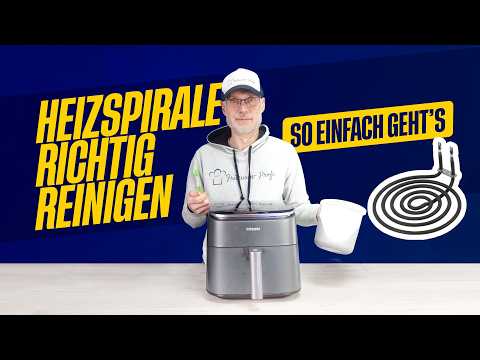 Heizspirale richtig reinigen ✅...die meisten reinigen ihren Airfryer falsch