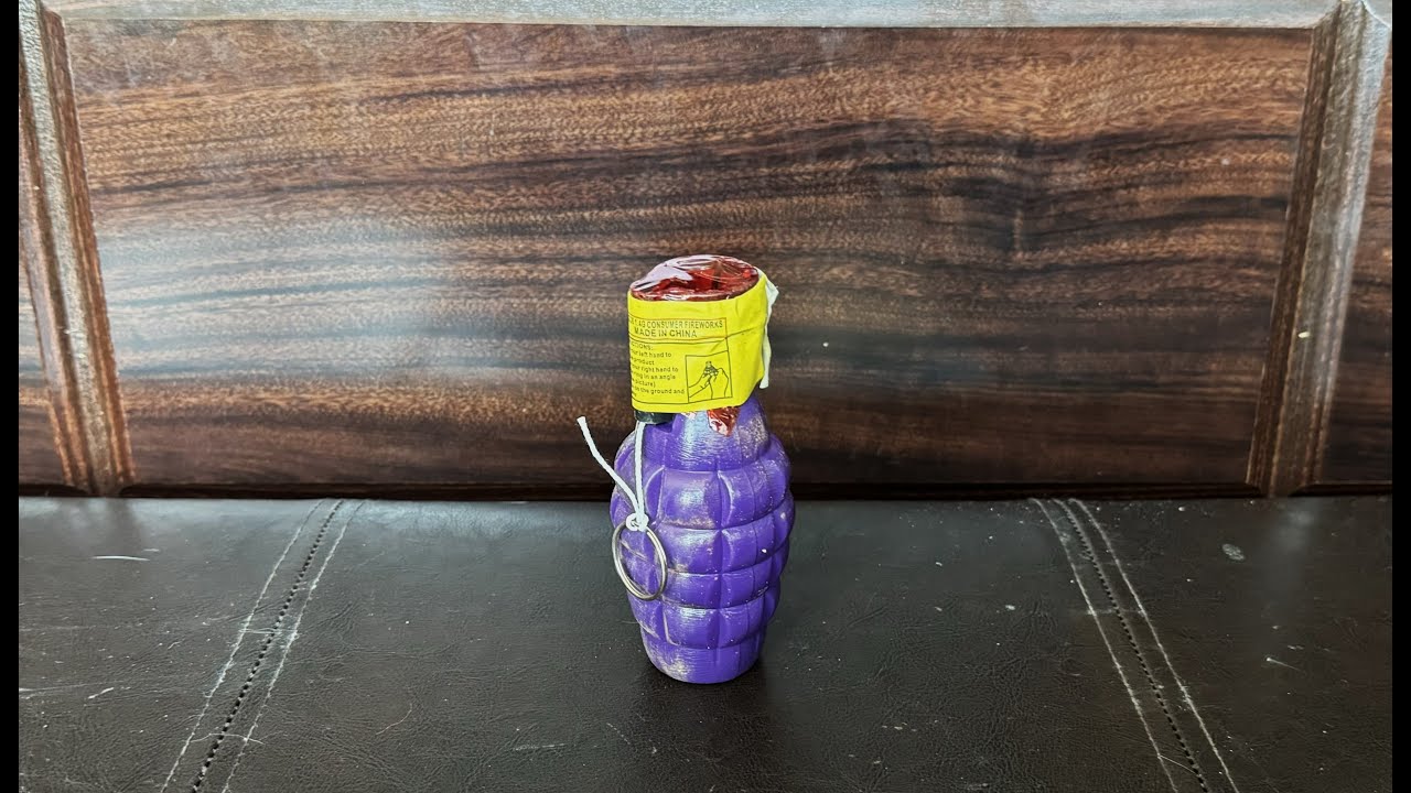 Supreme Fireworks - Purple Smoke Grenade - YouTube