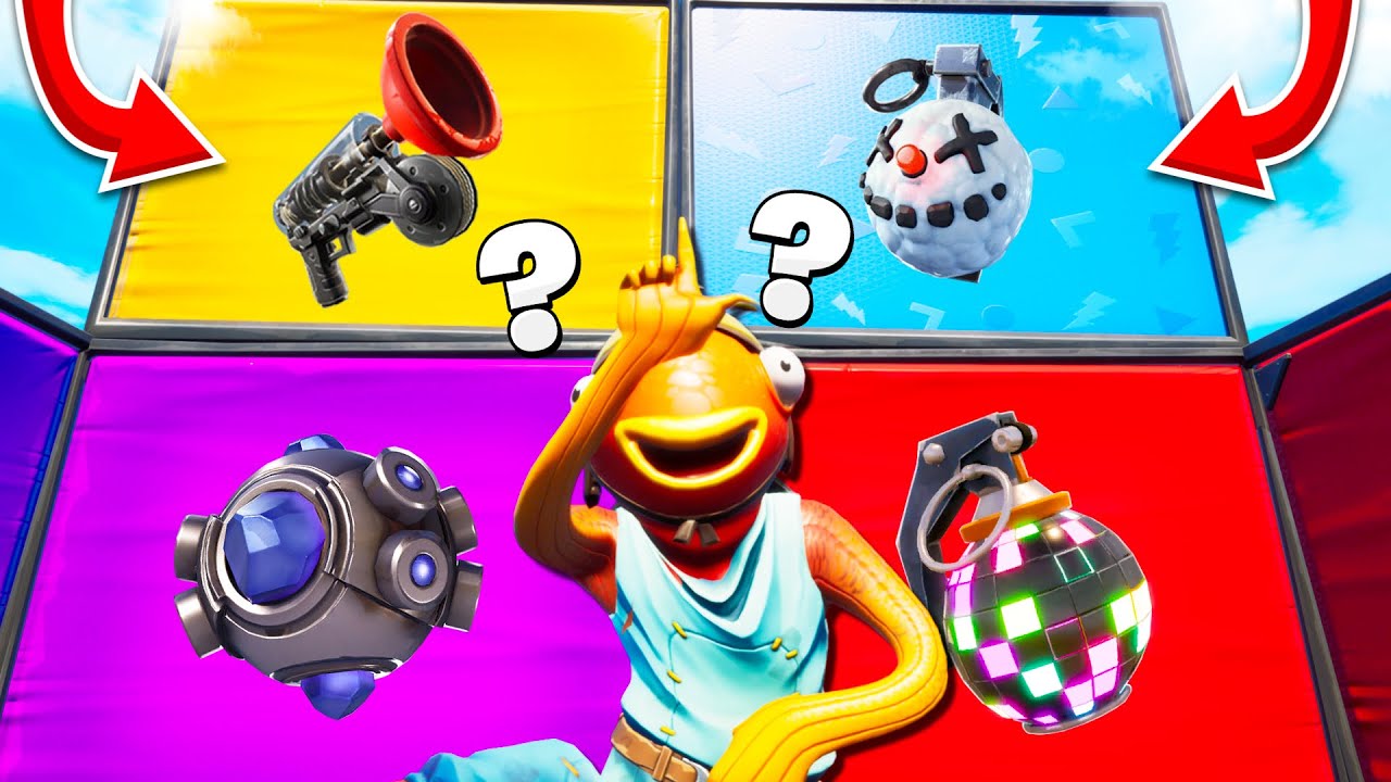 The MIXED Settings Randomizer Deathrun Map! (Fortnite Creative Mode ...