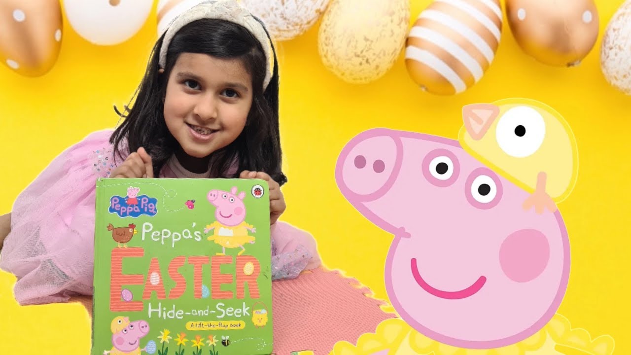 Peppa's EASTER Hide-and-Seek | Peppa Pig Read Aloud - YouTube