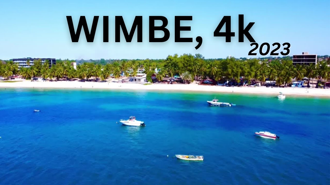 Wimbe Beach, #Mozambique #Africa, 4k. One of the most beautiful beaches ...